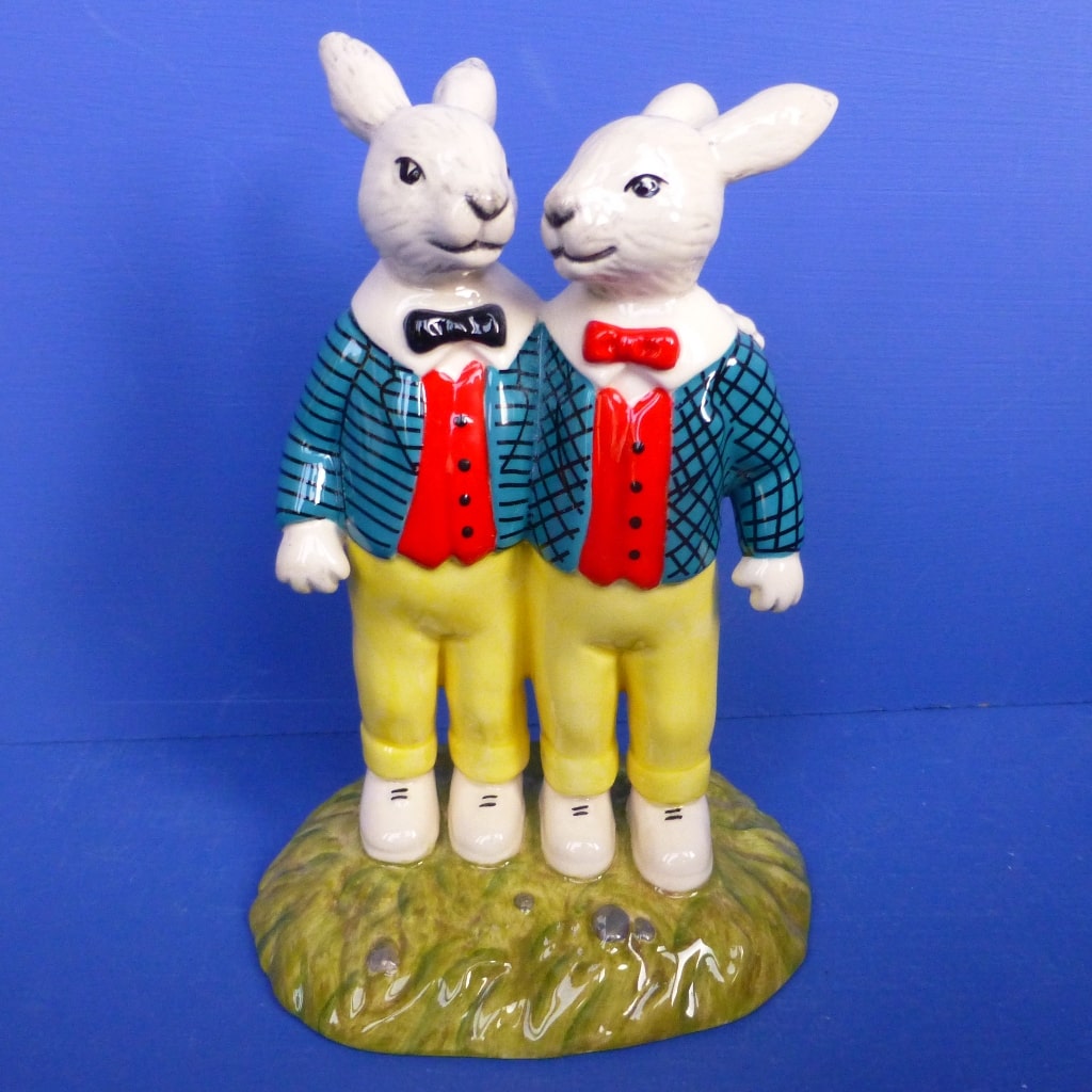 Royal Doulton Rupert The Bear Figurine - Reggie and Rex The Rabbits (B ...