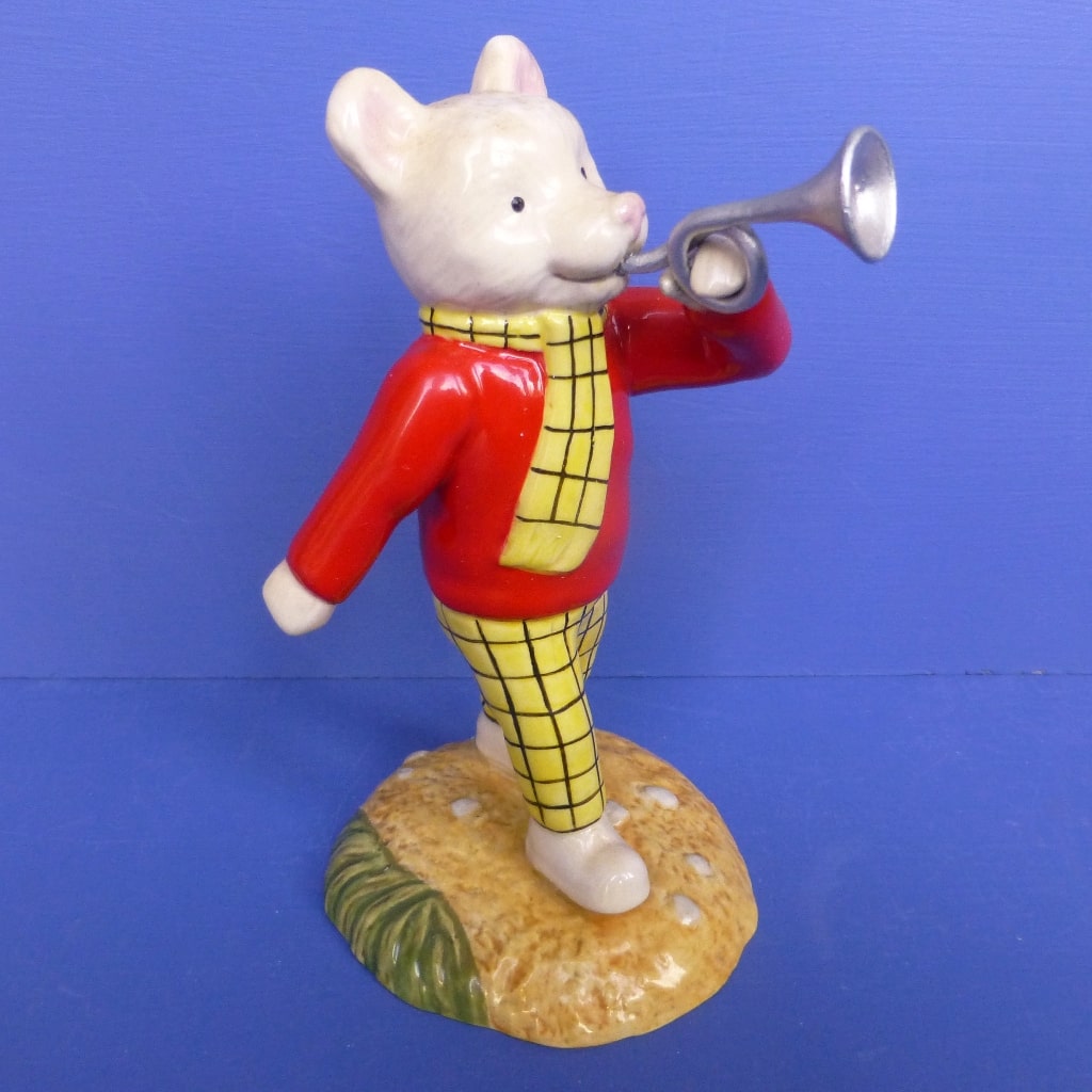Royal Doulton Rupert The Bear Figurine - Rupert And The Silver Trumpet ...