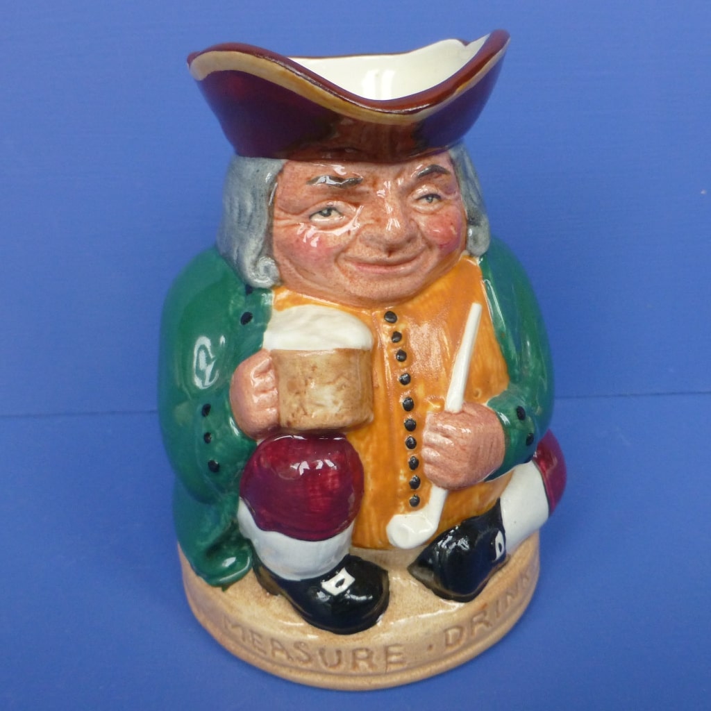 Royal Doulton Small Toby Jug - Honest Measure D6108 – Peak Antiques and ...