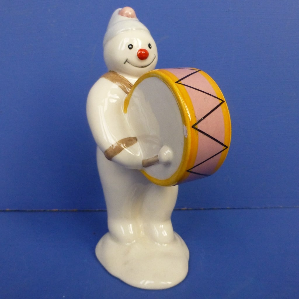 Royal Doulton Snowman Figurine - Bass Drummer Snowman DS9 – Peak ...
