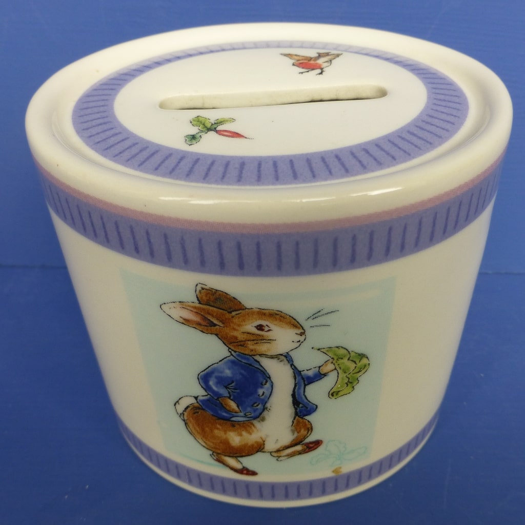 Wedgwood Beatrix Potter Money Box - Peter Rabbit – Peak Antiques and ...